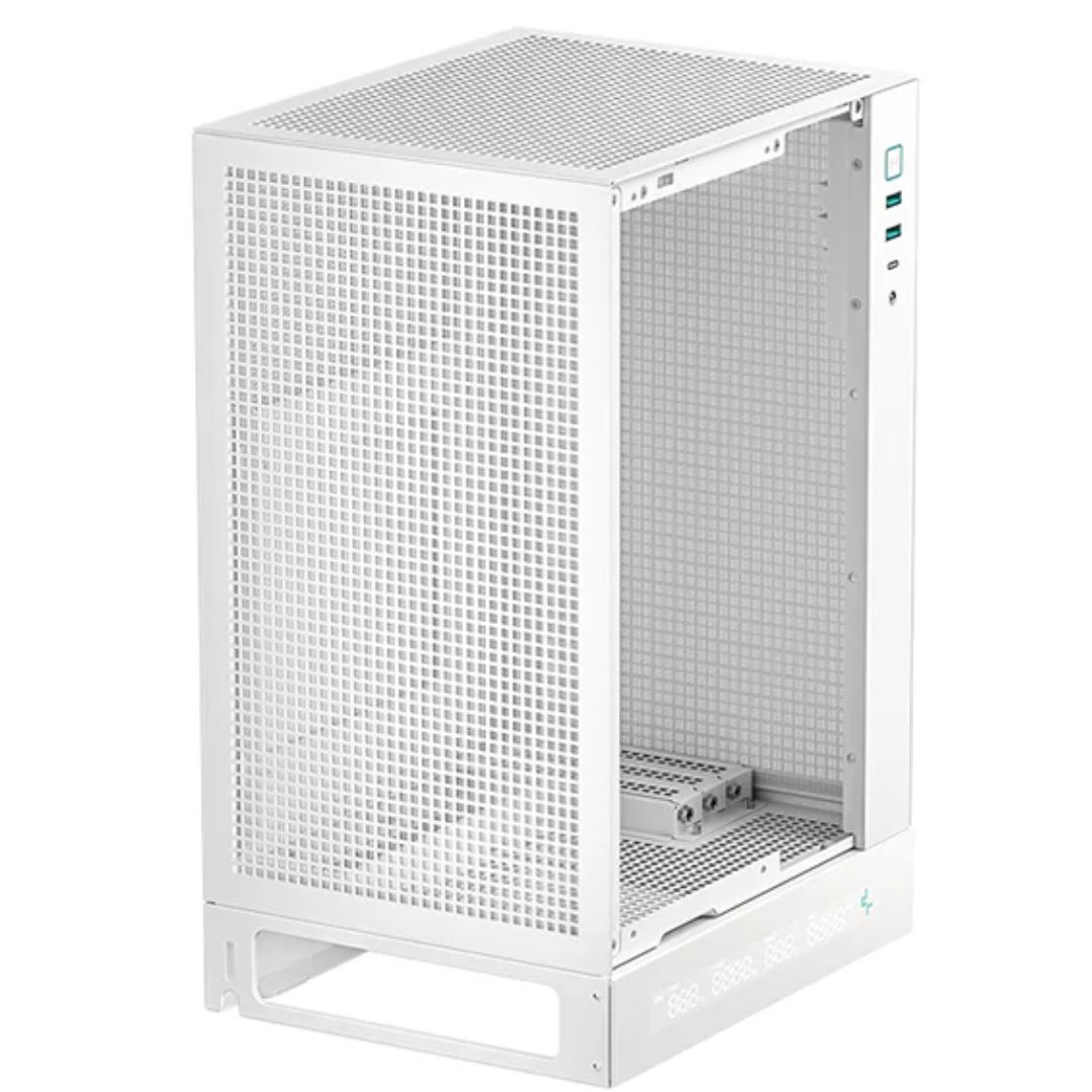 DeepCool CH170 Digital White ITX Case Digital Status Display